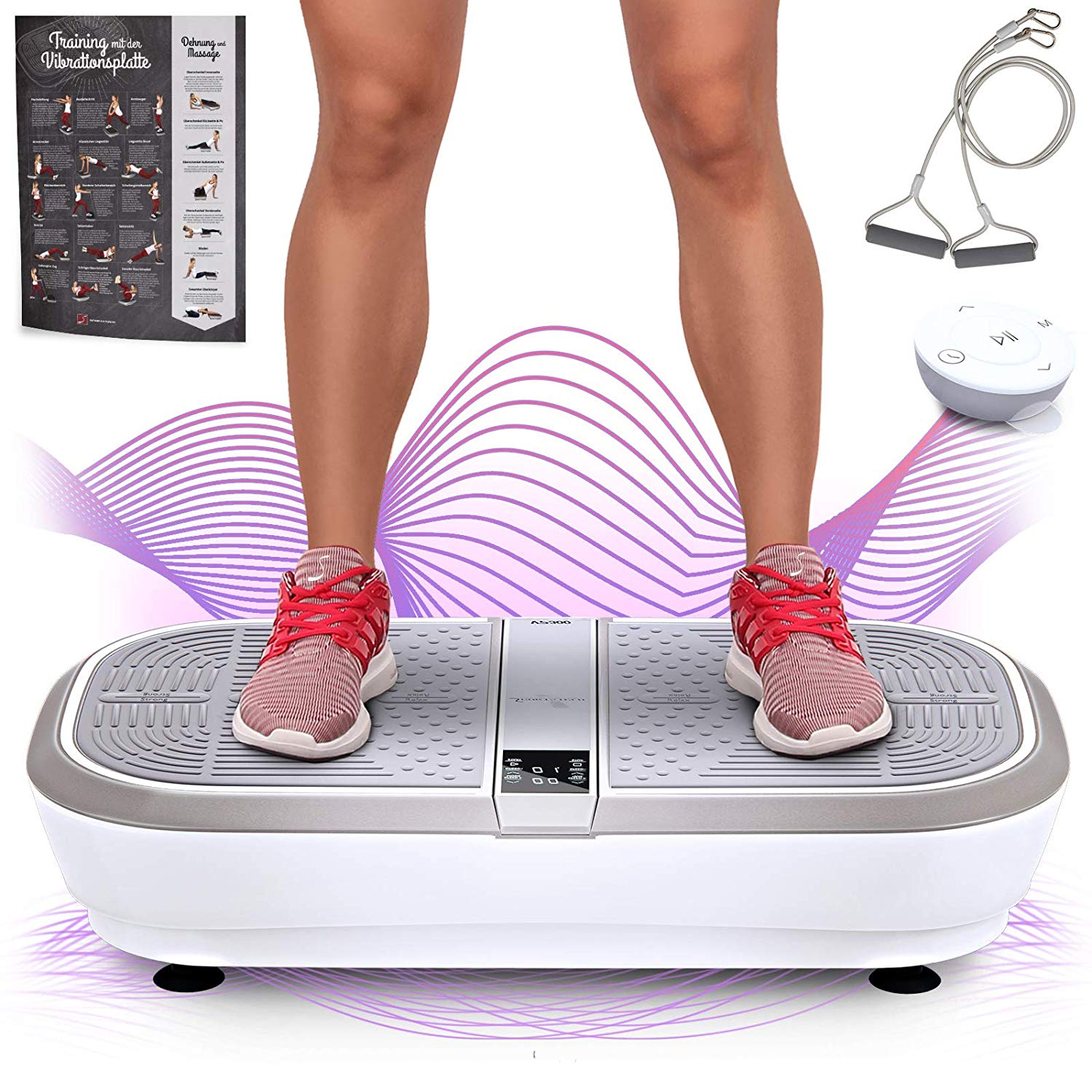 Sportstech Profi Vibrationsplatte VP300